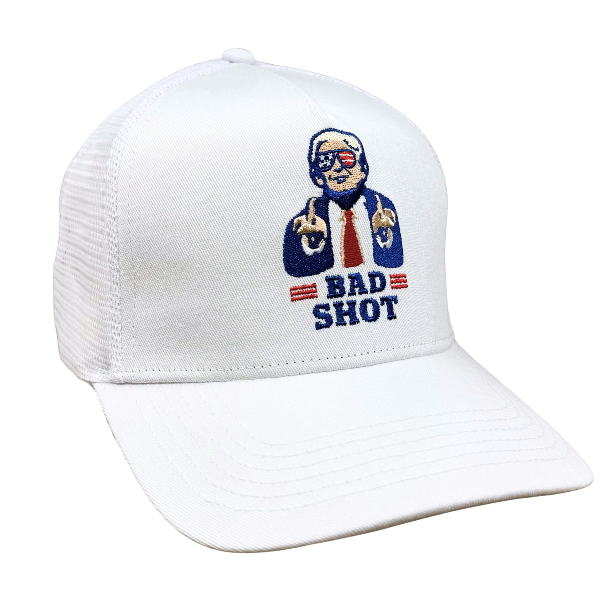 Funny Trump 2024 Hat Bad Shot Golfing Hat Embroidered Mesh Back Golf ...