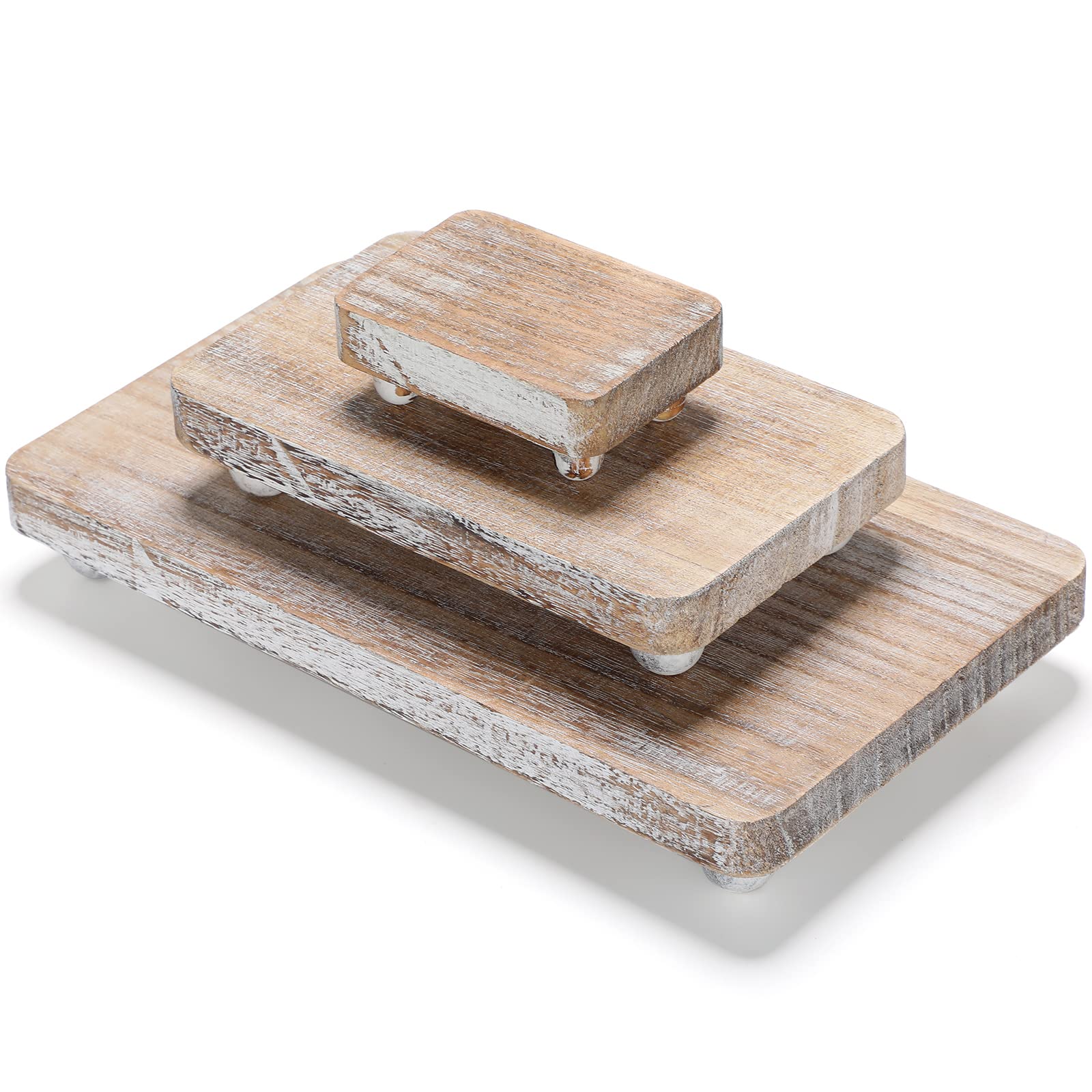 Amazon.com: 3 Pcs Wooden Risers for Display Wood Pedestal Stand Wooden ...