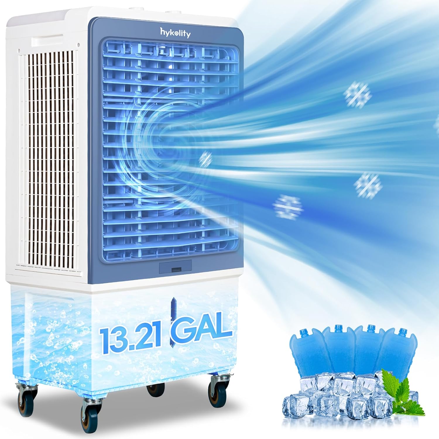 Amazon.com: Hykolity 4,129 CFM Portable Swamp Cooler for 1076 Sq. Ft ...