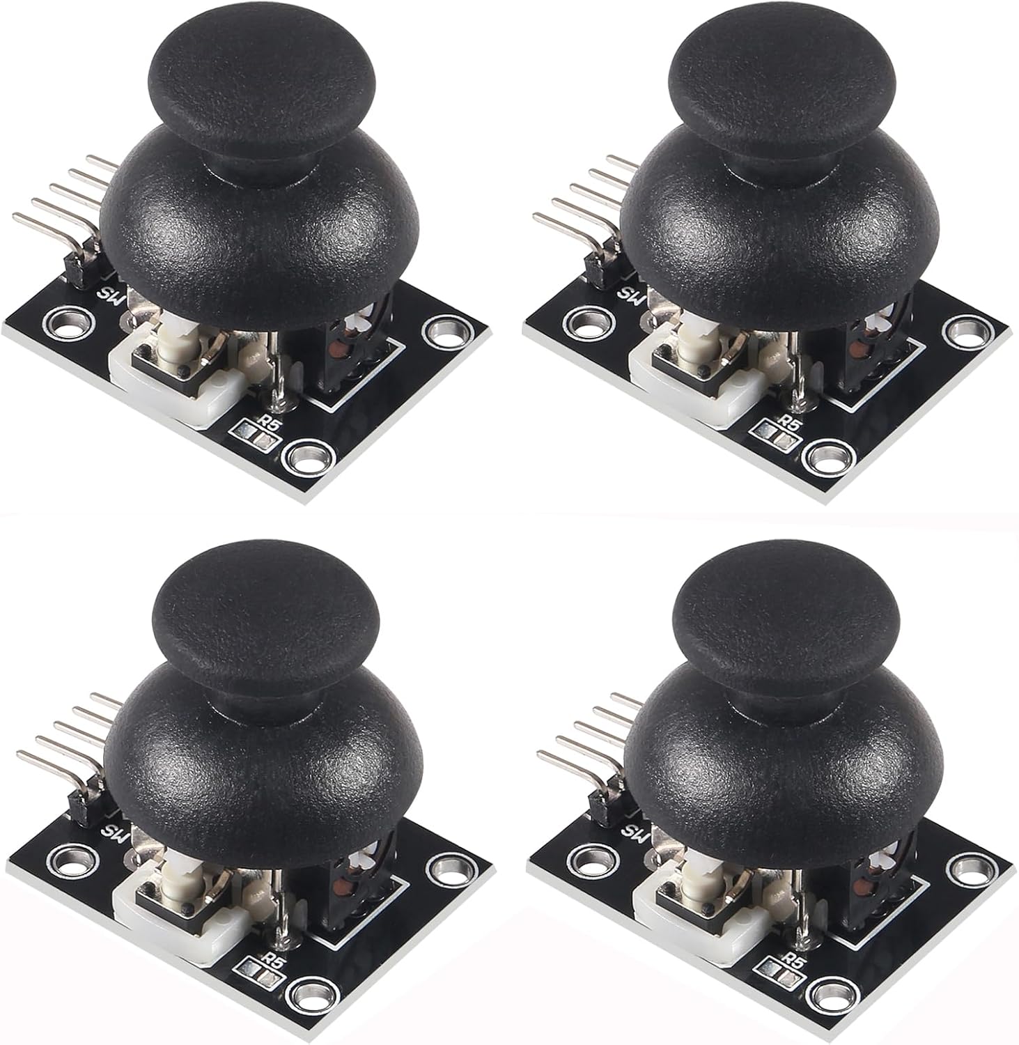 Amazon.com: 4Pcs Dual-axis XY Joystick Module for PS2 Joystick Breakout Module Game Controller ...