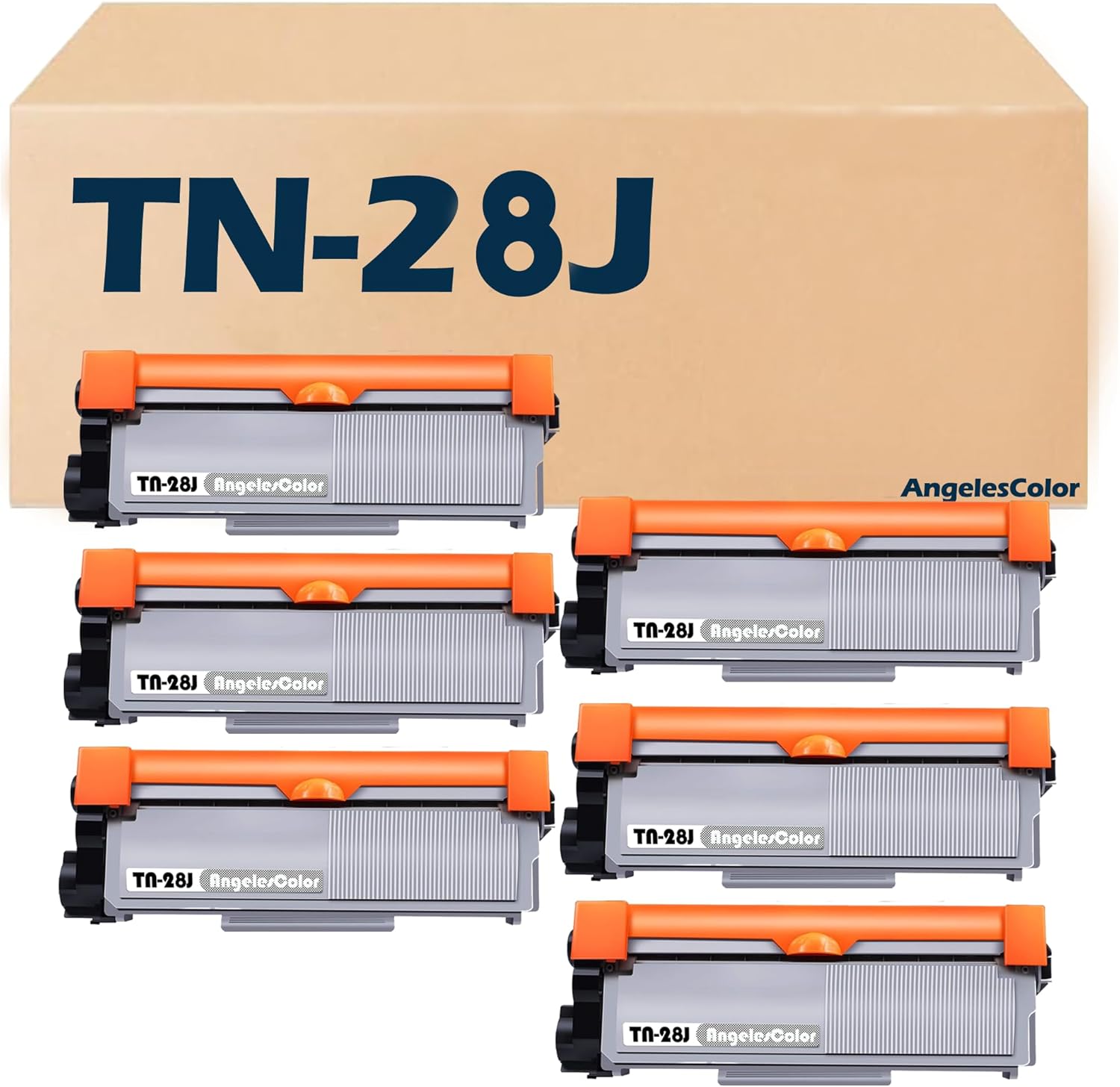Amazon.co.jp: TN-28J 互換トナーカートリッジ 6本セット ブラック 増量版 TN28J 対応機種：HL-L2365DW/HL-L2360DN/HL-L2320D/HL ...