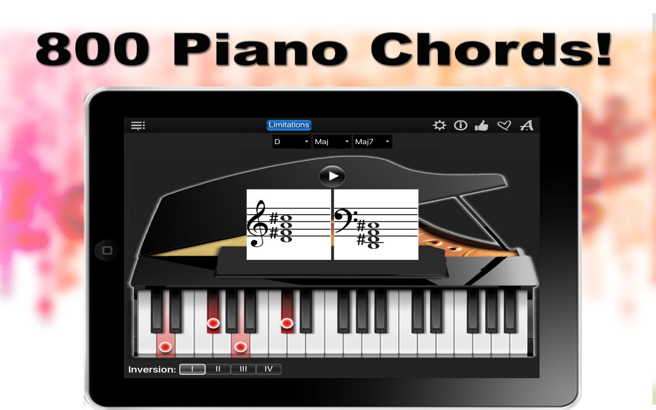 Piano Chords Compass Lite - learn the chord notes & play them - App on ...