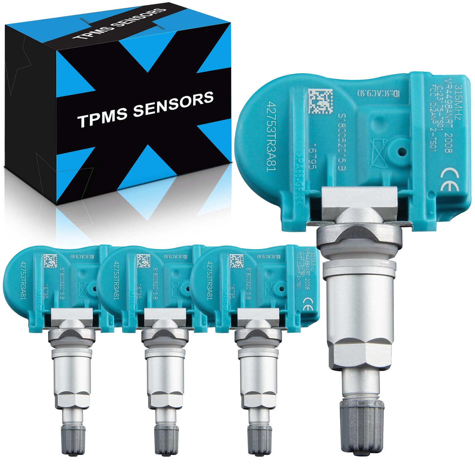 Amazon.com: YZHIDIANF 42753TR3A81 Pre-Programed Tire Pressure Sensor ...