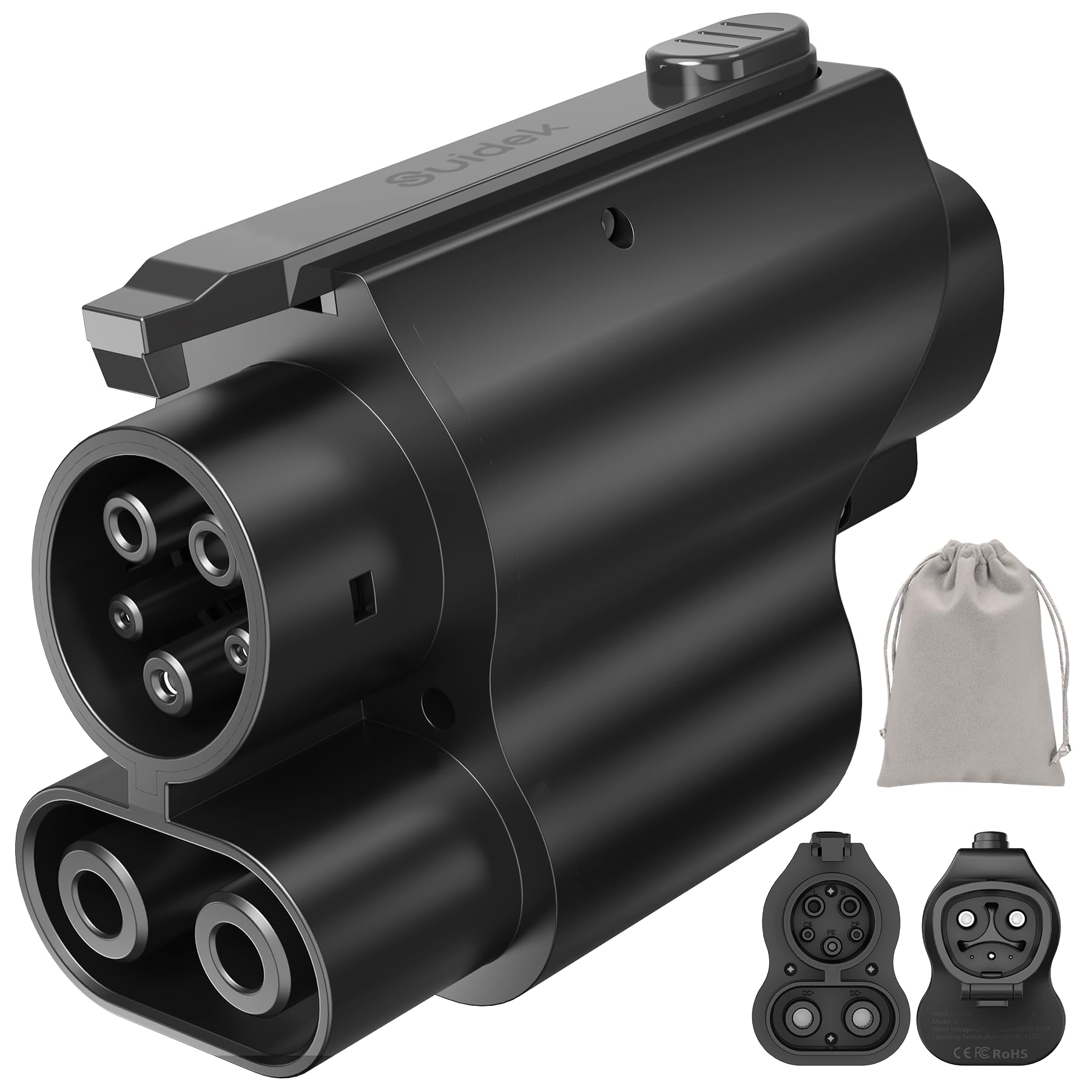 Snapklik.com : SUIDEK Tesla Supercharger NACS To CCS Adapter,250kW Fast ...