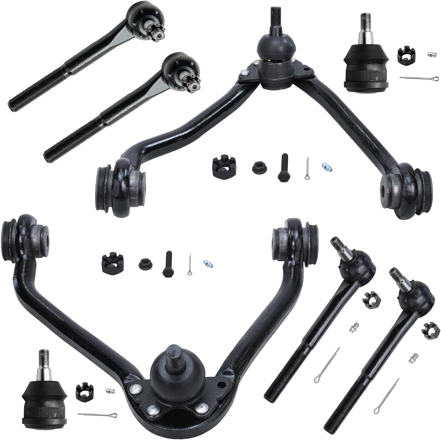 Amazon.com: Detroit Axle - 8pc Front End Control Arms Kit for Chevy GMC C1500 C2500 Suburban ...