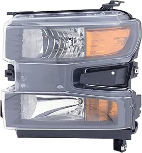 Amazon.com: RENFANSHOP Halogen Headlights Assembly, For 2019-2022 ...