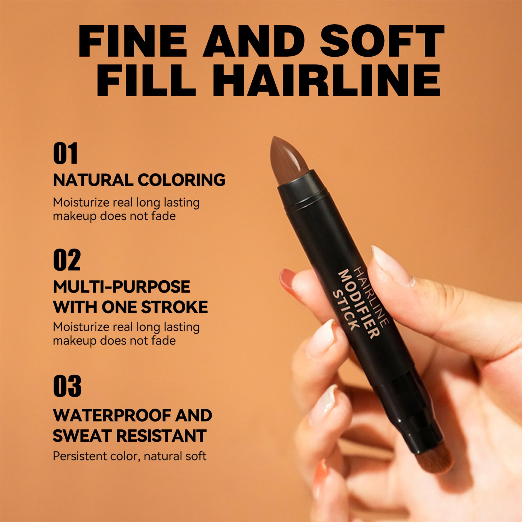 Snapklik.com : DLZZRS Hairline Pen, One Stroke To Cover Gray Hair Fill ...