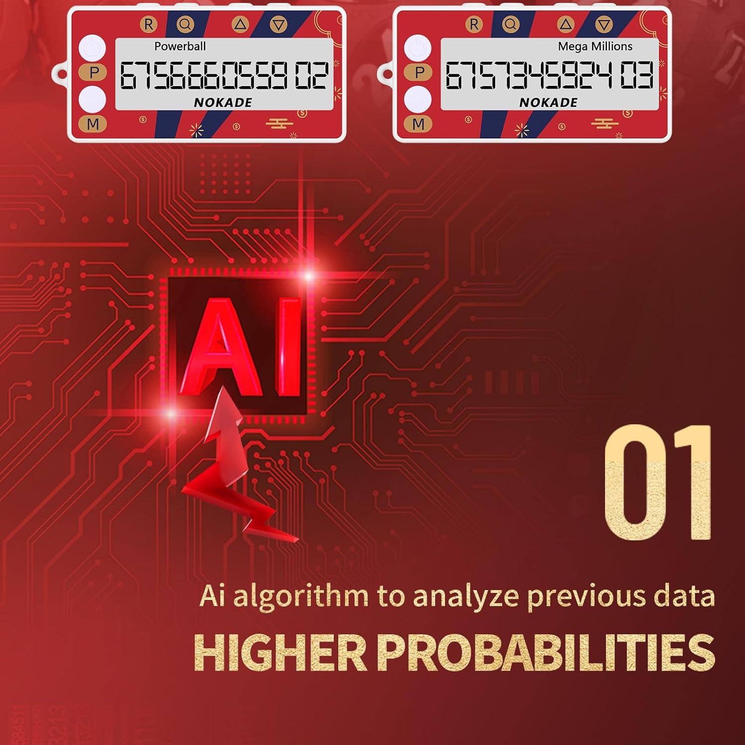 Amazon.com: nokade Lottery Picker AI Algorithm Lottery Picker, Lottery ...