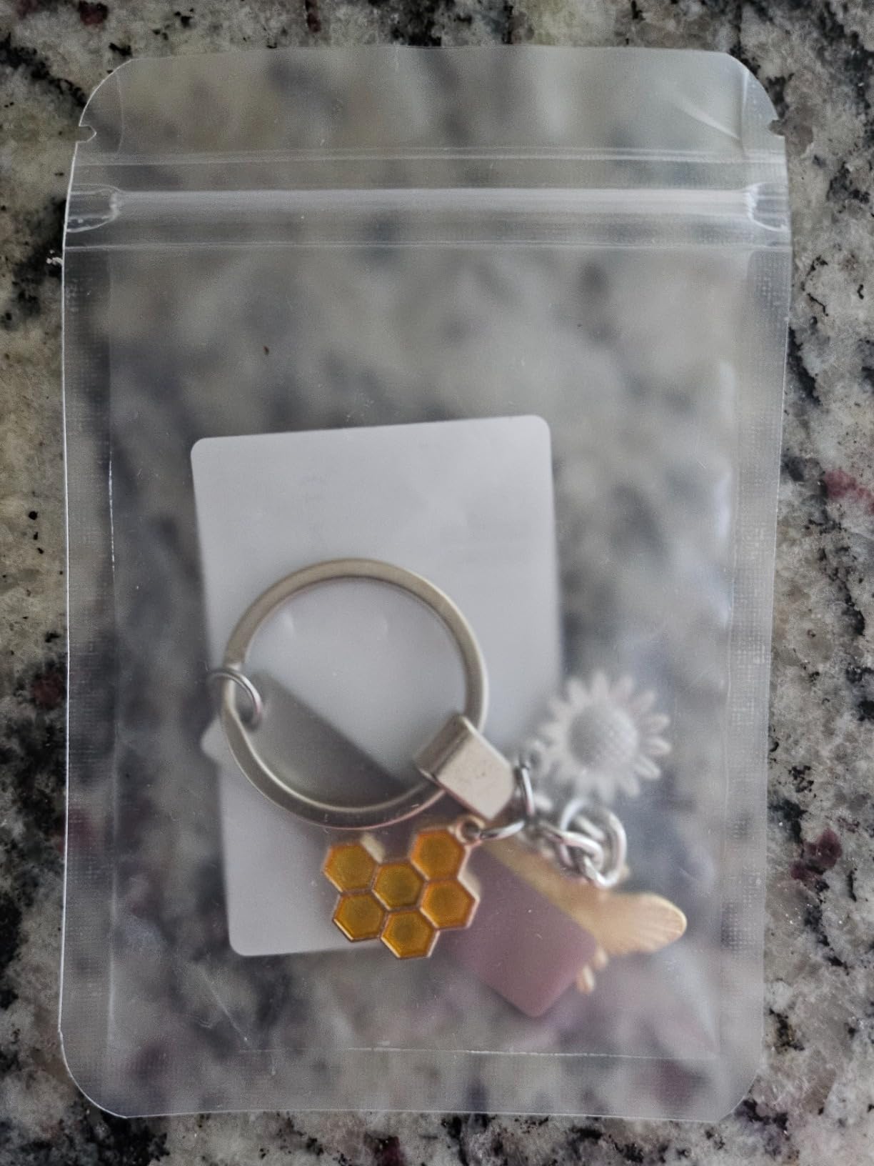 Bee Keychain Inspirational Keyring Gifts - Bee Keyrings Bee Charm Queen ...