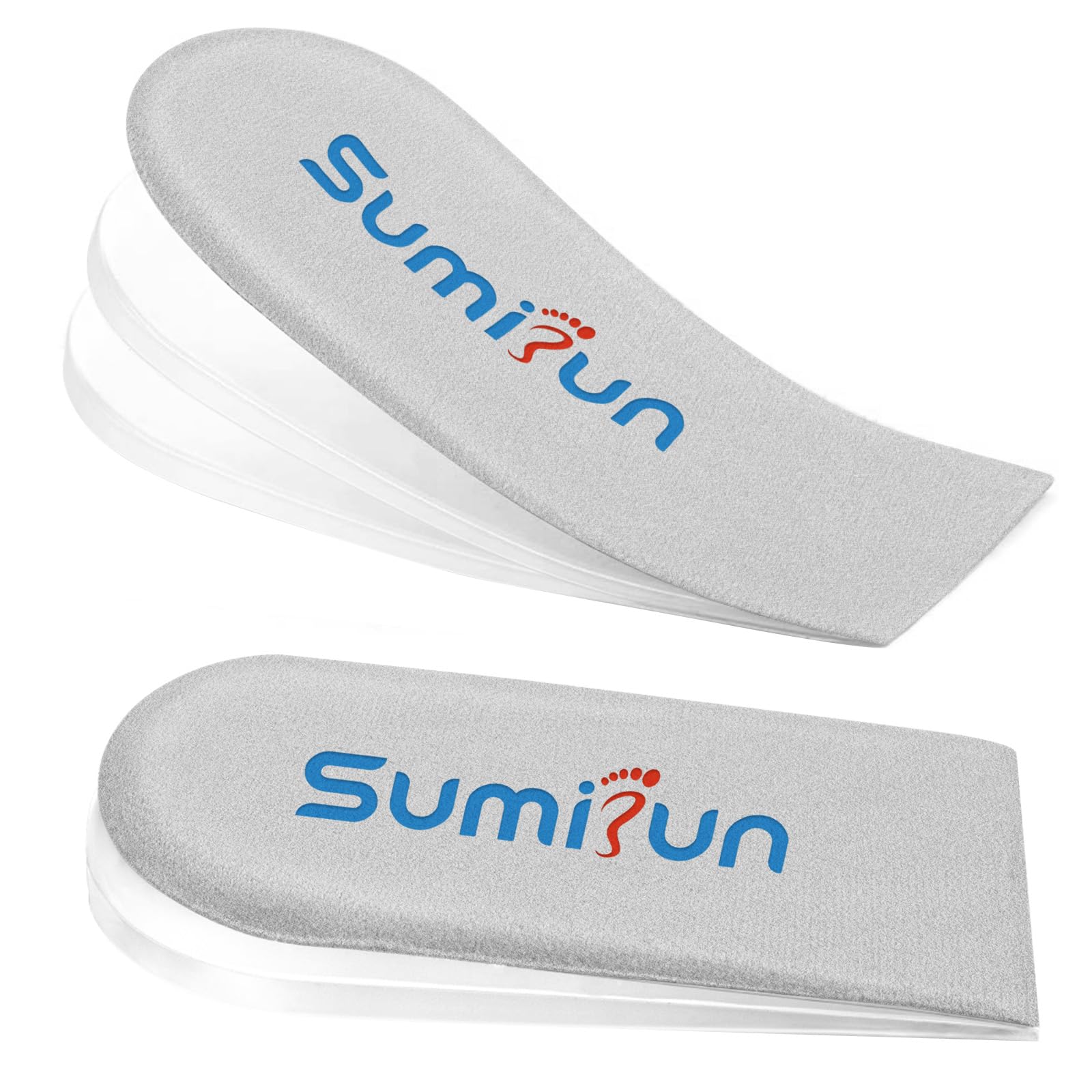 Snapklik.com : Sumifun Adjustable Orthopedic Heel Lift - 2 Layer Shoe ...
