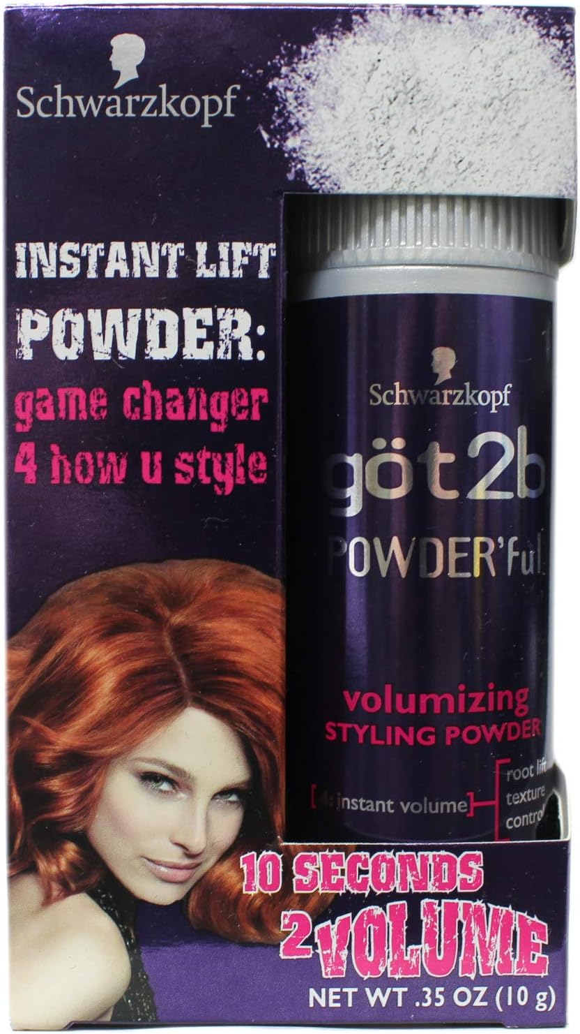 Amazon.com: Got2B Schwarzkopf Powder'Ful Volumizing Styling Powder, 10g ...