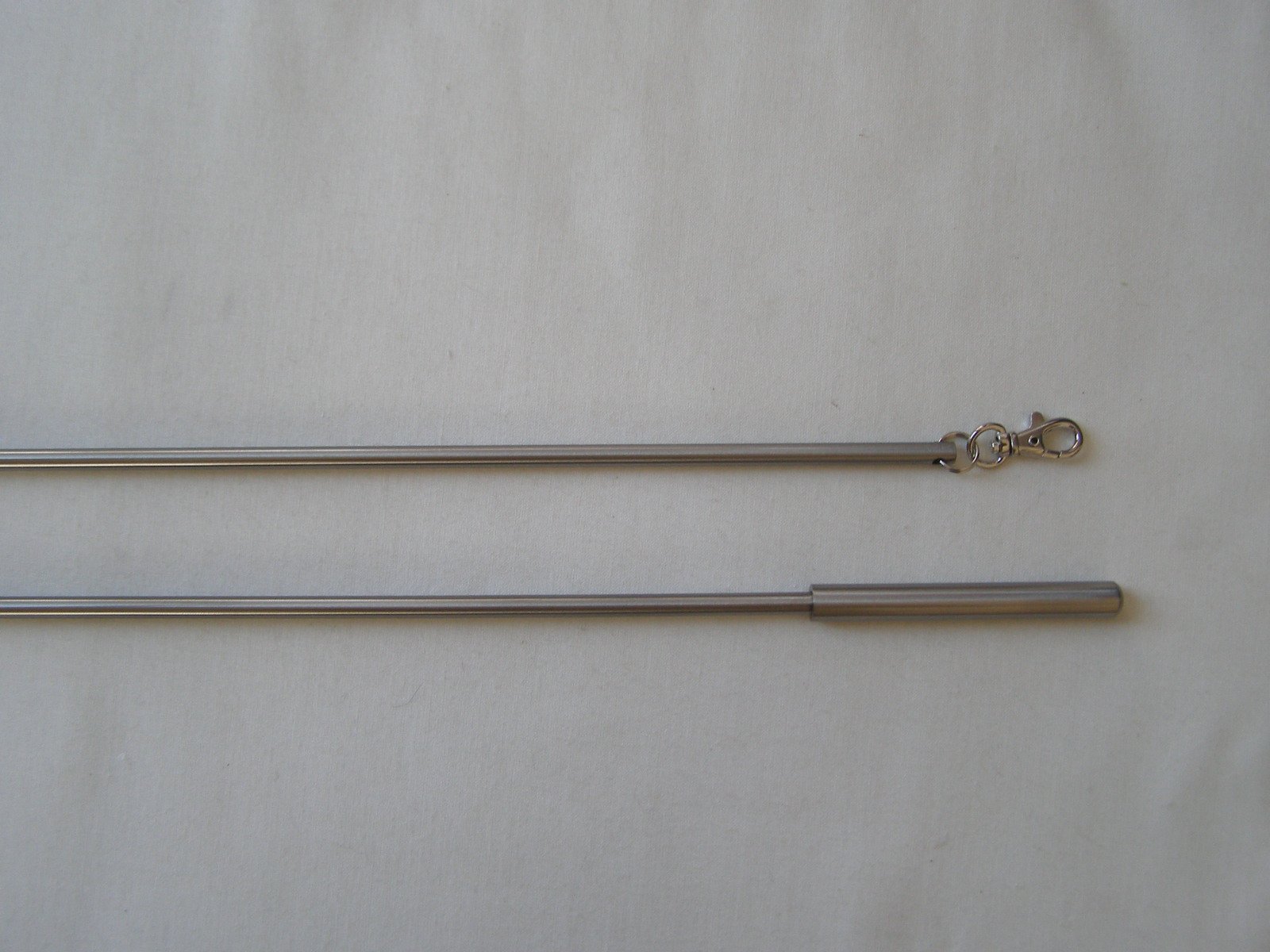 Various Matt Chrome Curtain Draw Rods/Pulls 75cm : Amazon.co.uk: Home ...