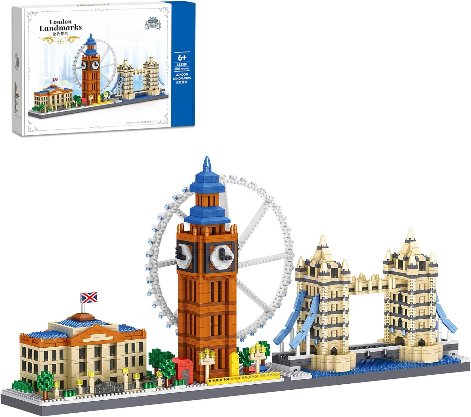Architecture London Skyline Micro Mini Blocks Philippines | Ubuy
