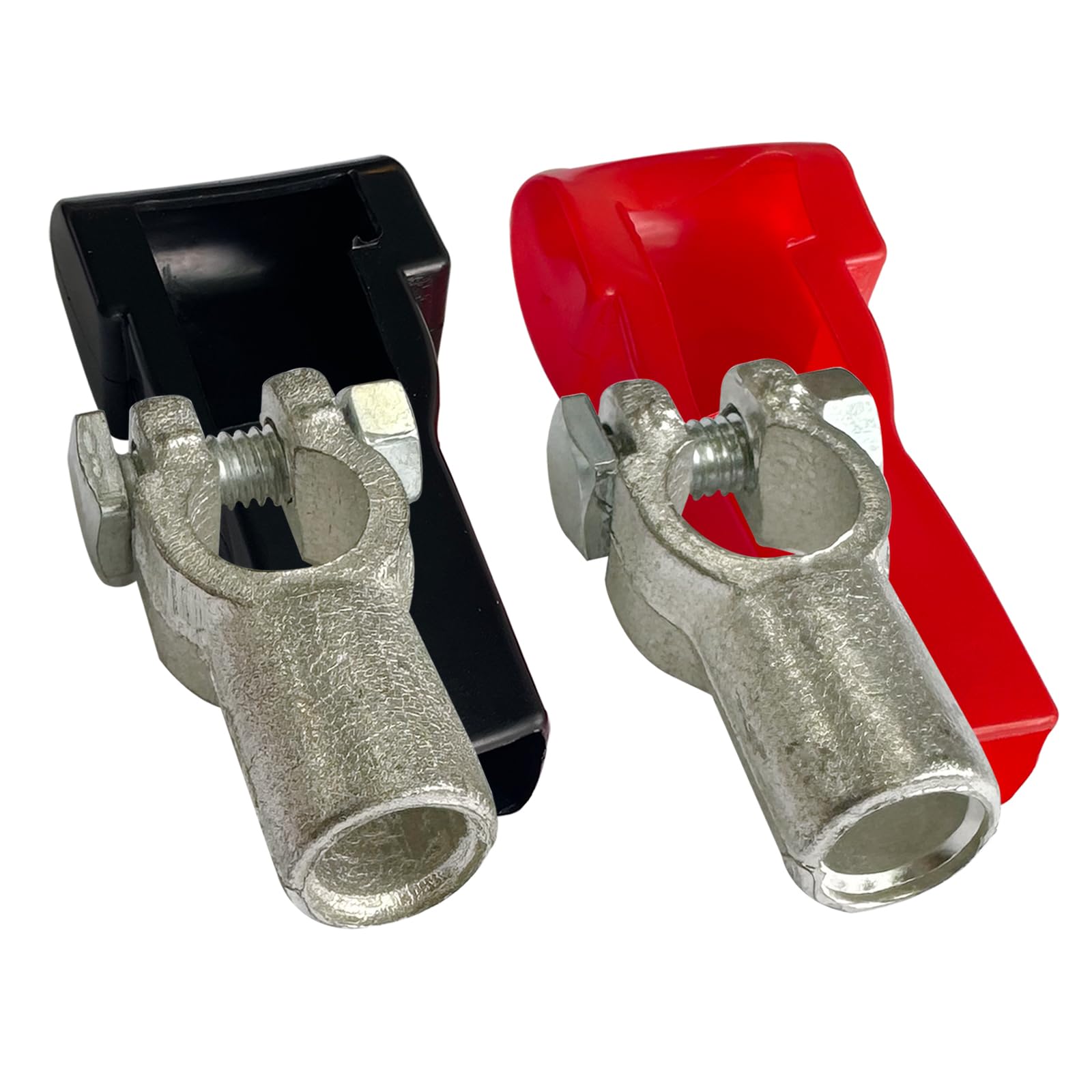 Amazon.com: Ampper Copper Top Post Battery Terminal Set, Standard Top ...