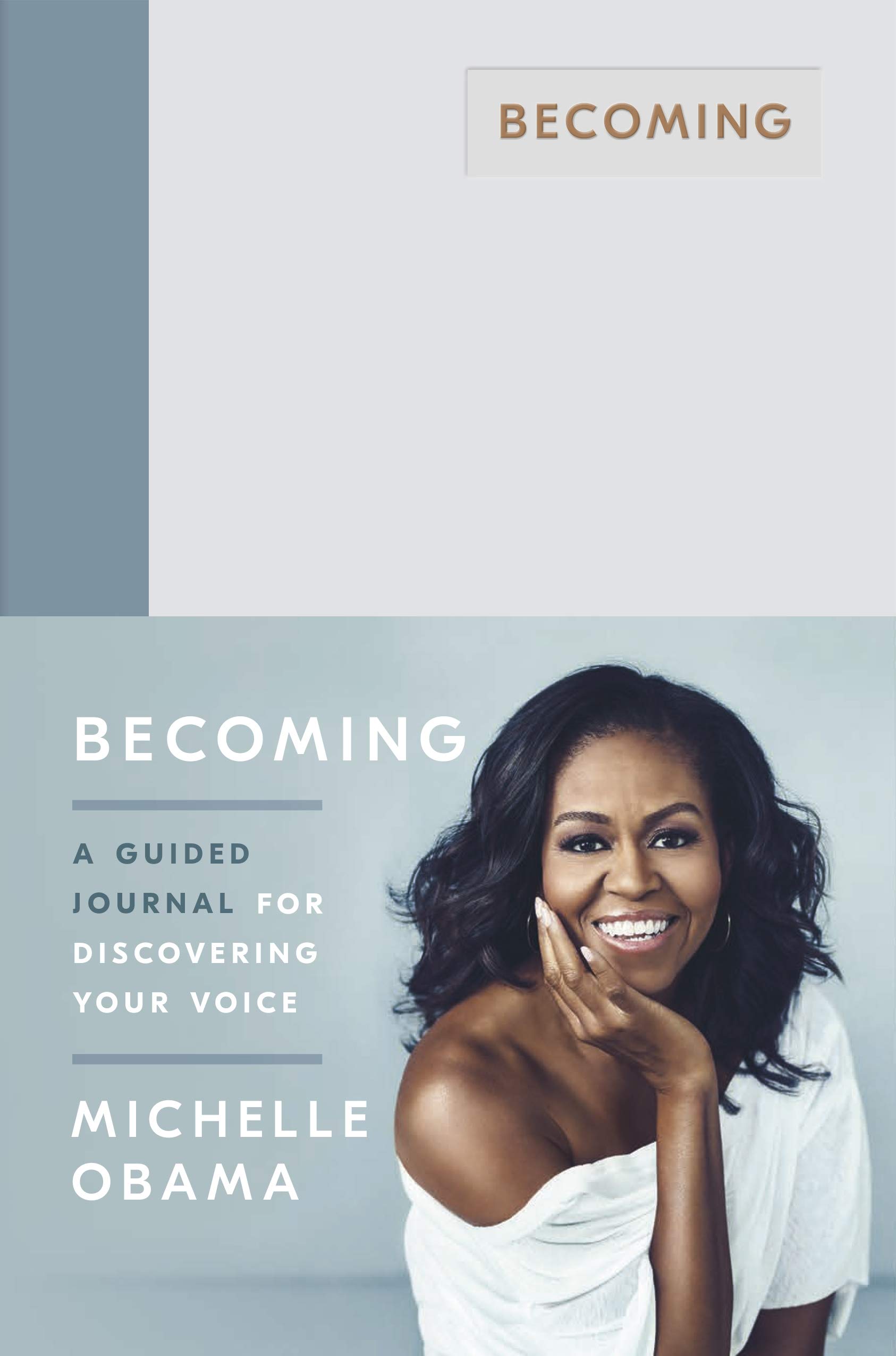 Michelle Obama 2 Books Collection Set(Becoming: A Guided Journal for ...