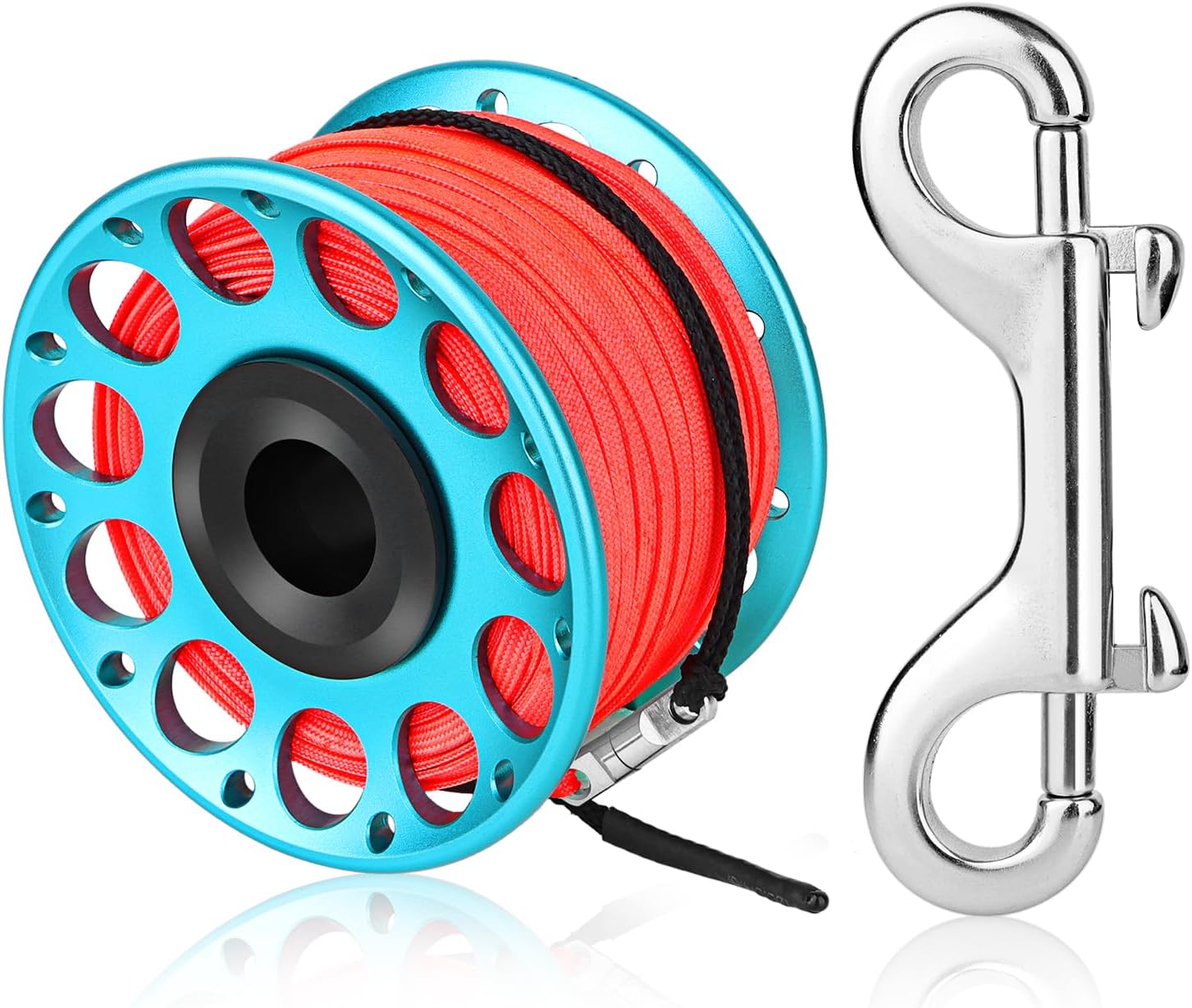 Amazon.com: DIVETEC 98FT SCUBA DIVING REEL – Aluminum Spool with Dual ...