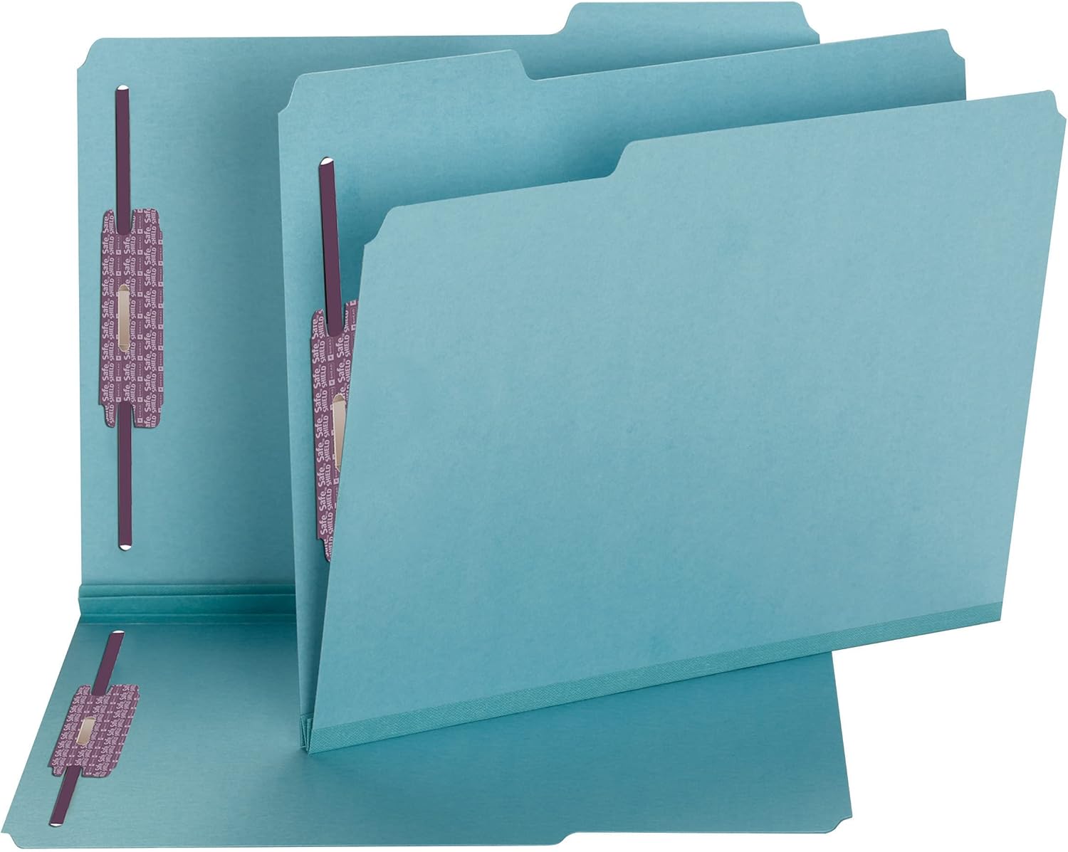 Amazon.com : Smead Pressboard Fastener File Folder with SafeSHIELD ...
