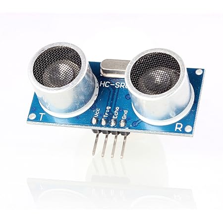 Aukru 4-Pin Ultraschall- Modul HC-SR04 Abstand Messung Wandler Sensor für arduino: Amazon.de ...