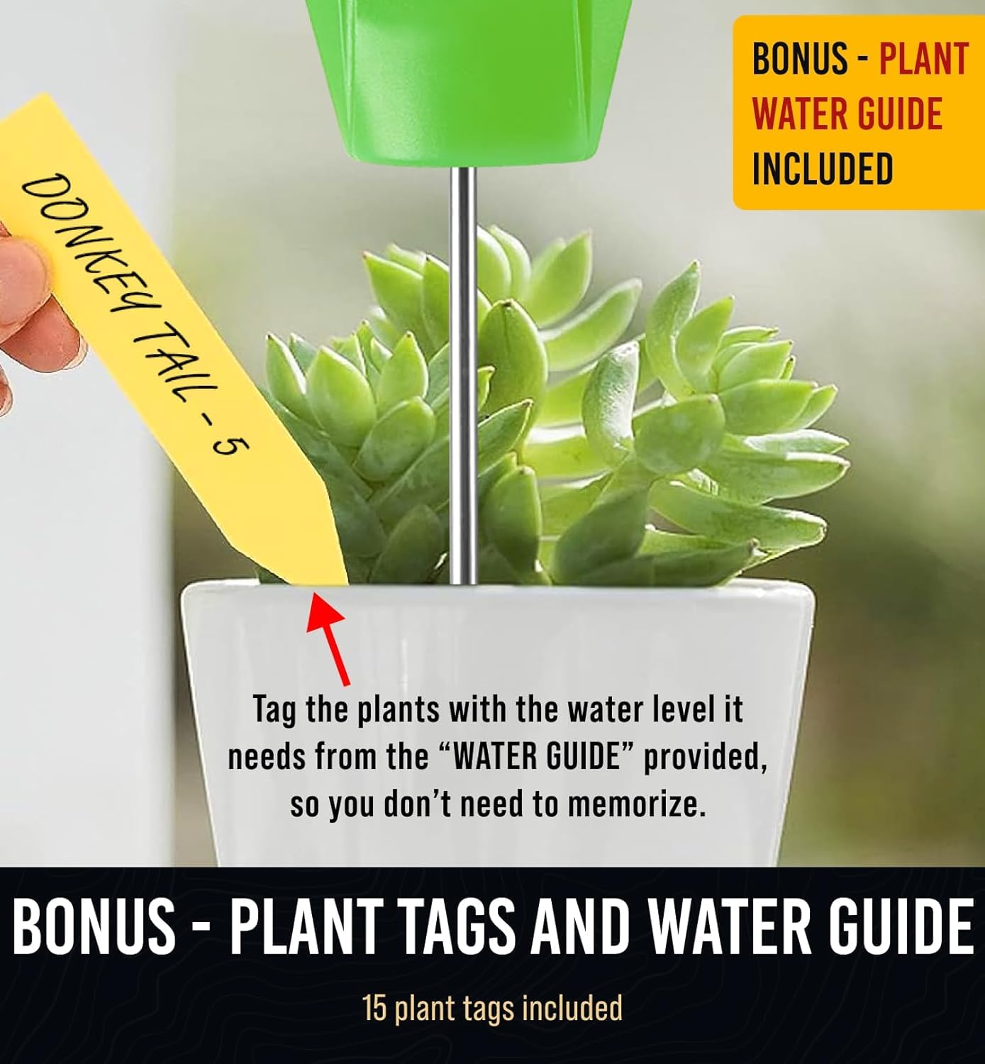 Snapklik.com : GROWIT Soil Moisture Meter For Plants - Plant Moisture ...