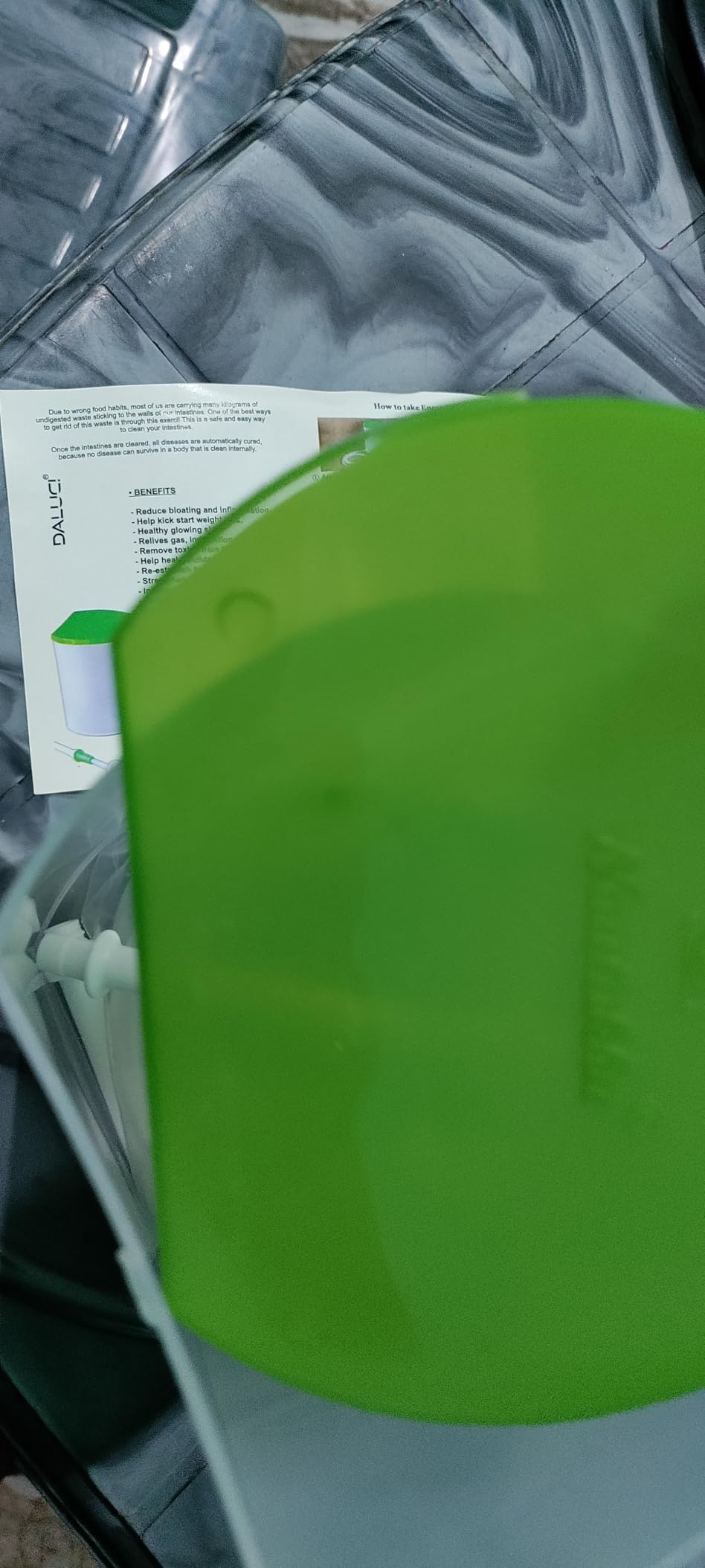 DALUCI PVC Enema Kit for Home use with Instruction | Enima home kit for ...