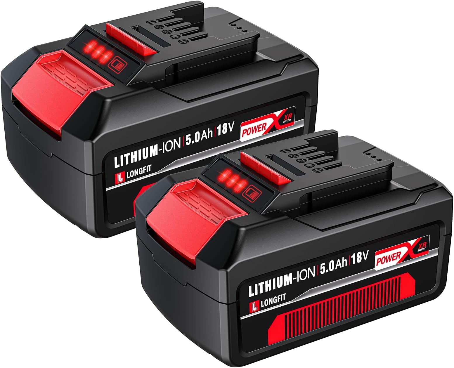 2-Pack Replacement Battery for Einhell Battery 18 V PXC Twin Pack 5.0 ...