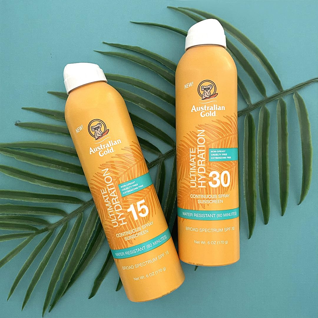 Snapklik.com : Continuous Spray Sunscreen SPF 15, 6 Ounce, Dries Fast ...