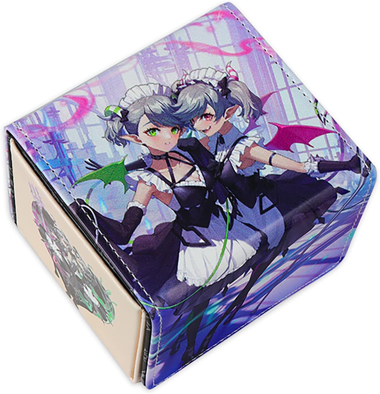 BlackLotos Leather Card Sotrage Box Magnetic Trading Card Collection ...