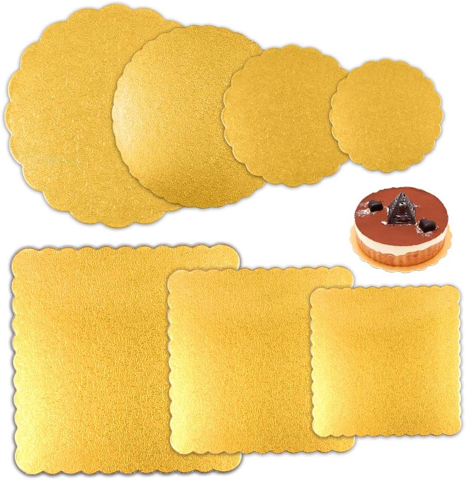Amazon ATPWONZ 7pcs Round And Square Cake Boards 6 8 10 12 Amazon ATPWONZ 7pcs Round And Square Cake Boards 6 8 10 12