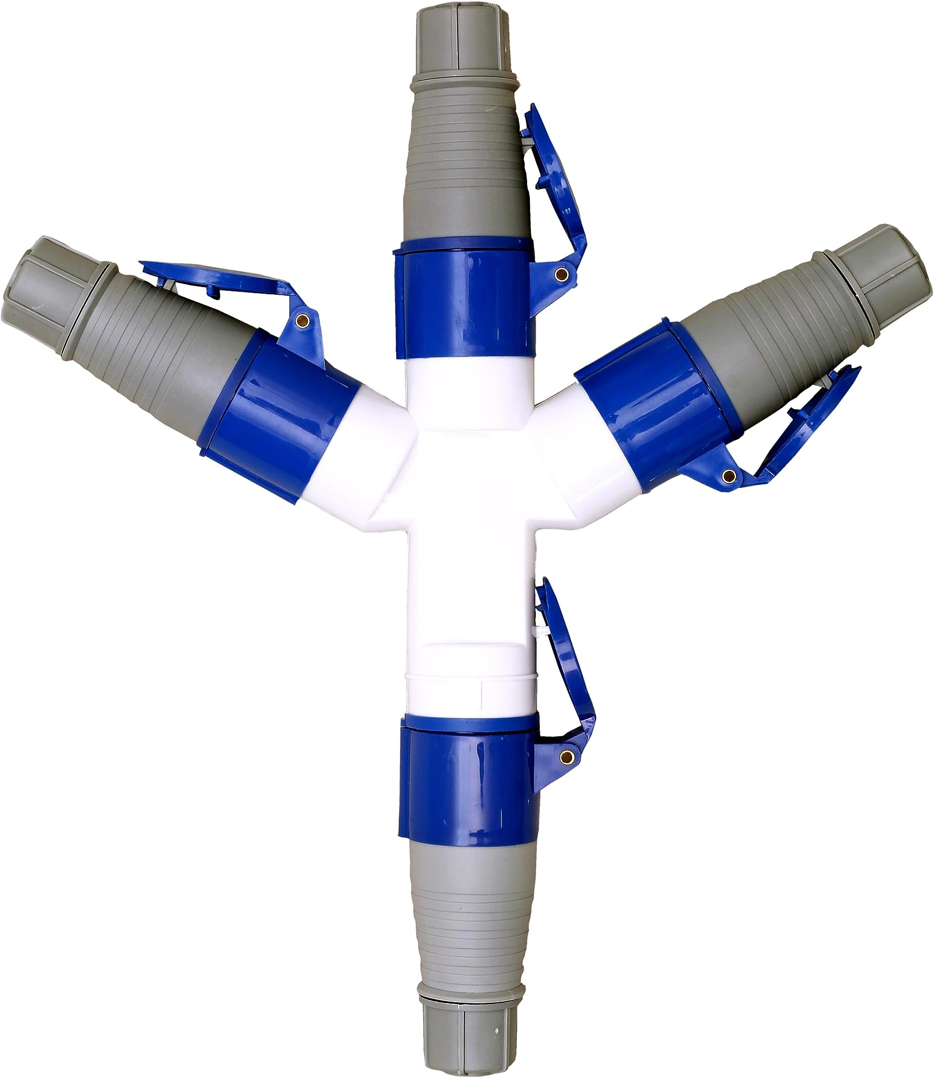 16A/3Pin Industrial Plug & Panel Socket Set 220-250V Single Phase (16/3 ...