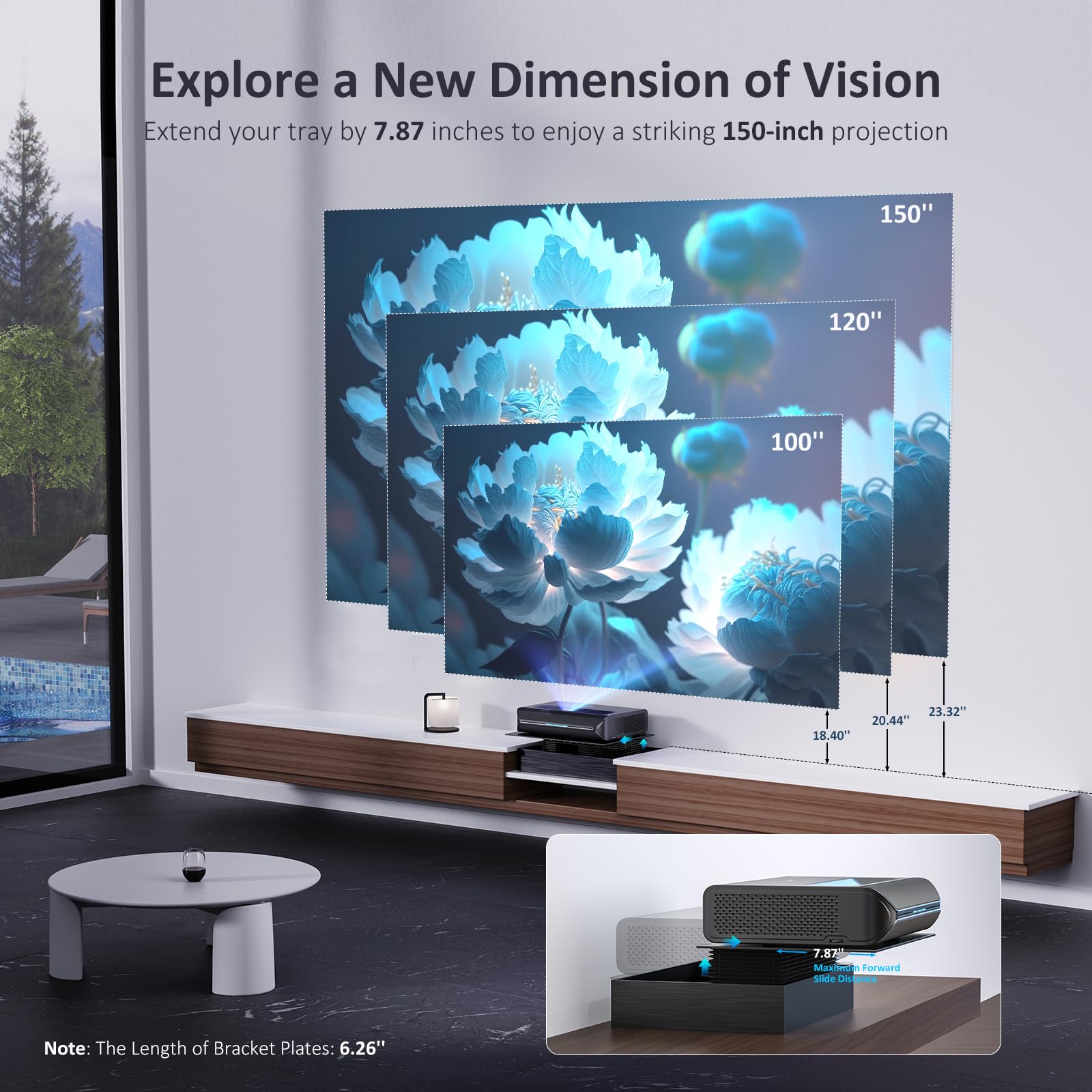 Snapklik.com : NexiGo AS400 Motorized Lifting Slide-Out Tray For Ultra ...