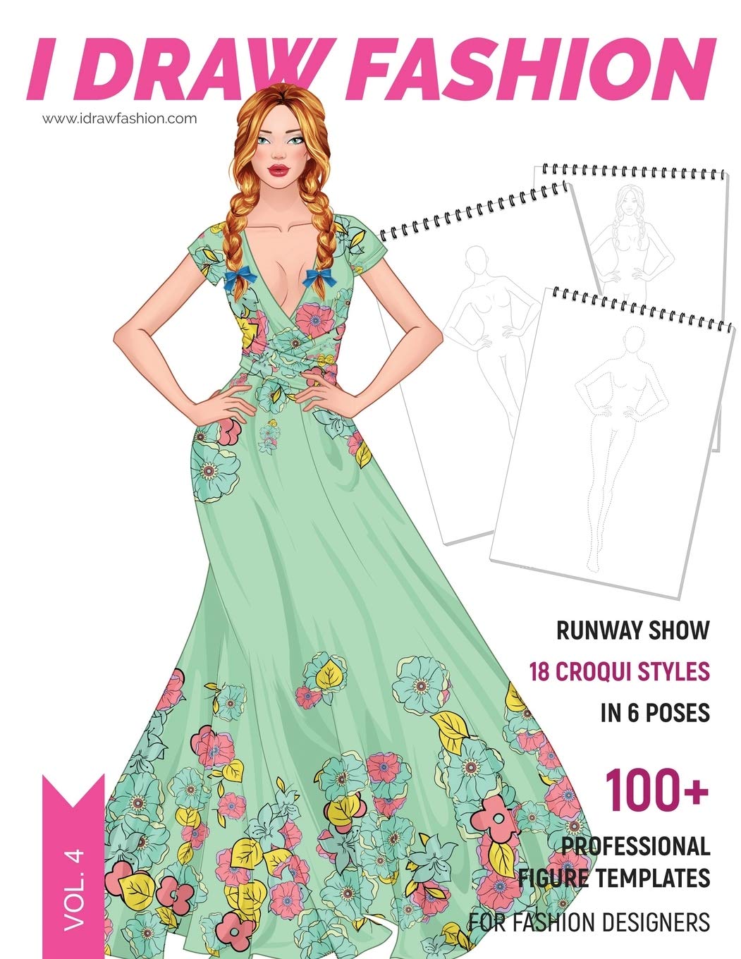 Runway Show: 100+ Professional Figure Templates for Fashion Designers ...