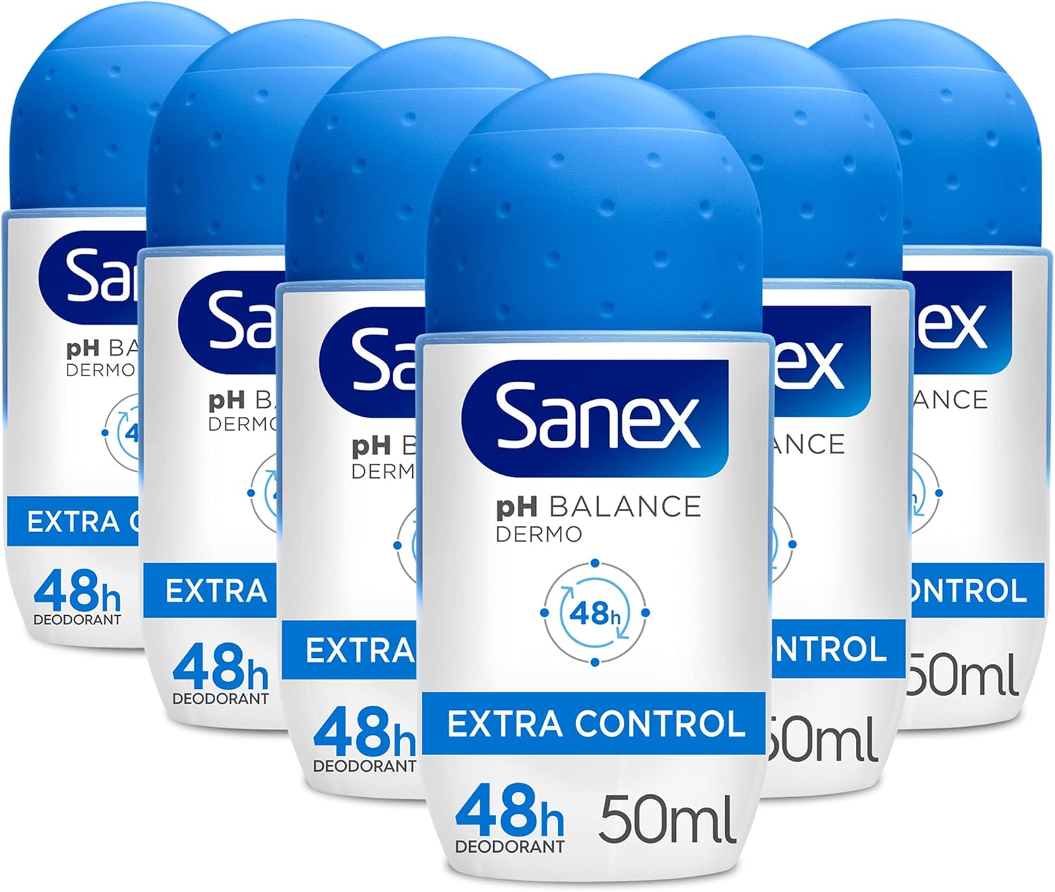 6 x Sanex Dermo Extra Control 50ml : Amazon.co.uk: Beauty