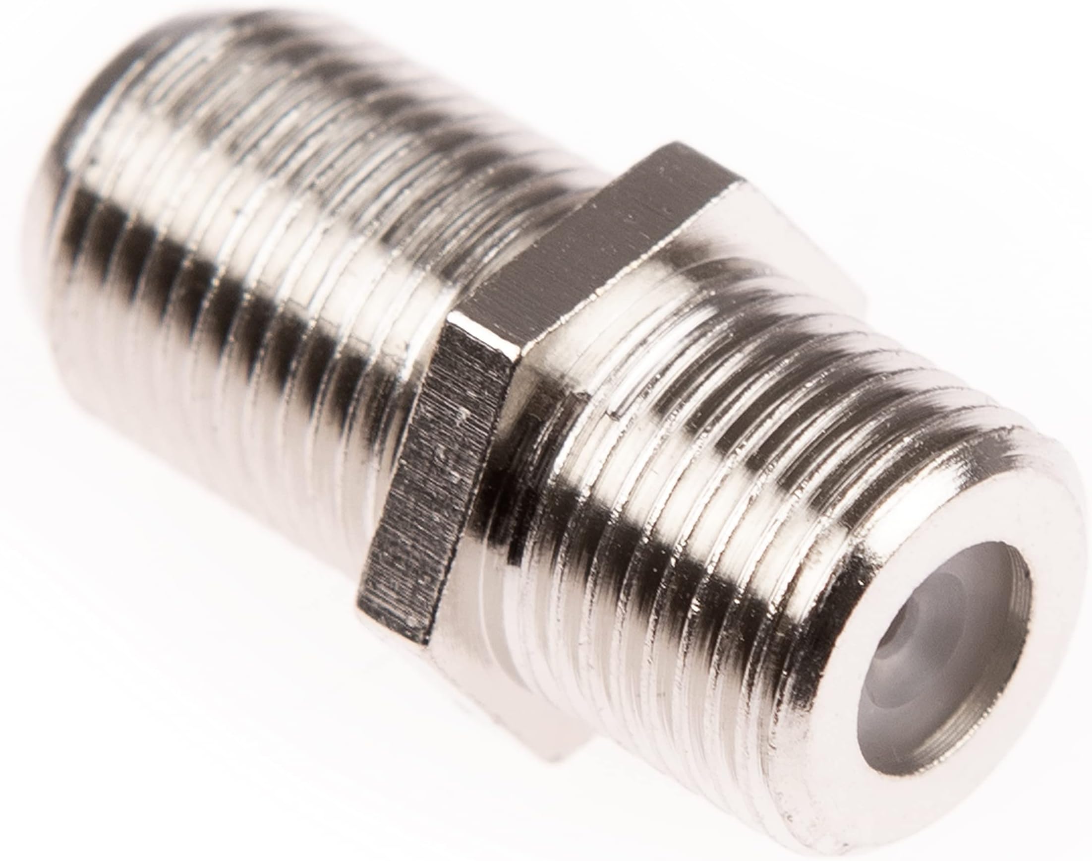 F Type Connector Satellite Cable Female to Female Coupler Joiner Gender ...