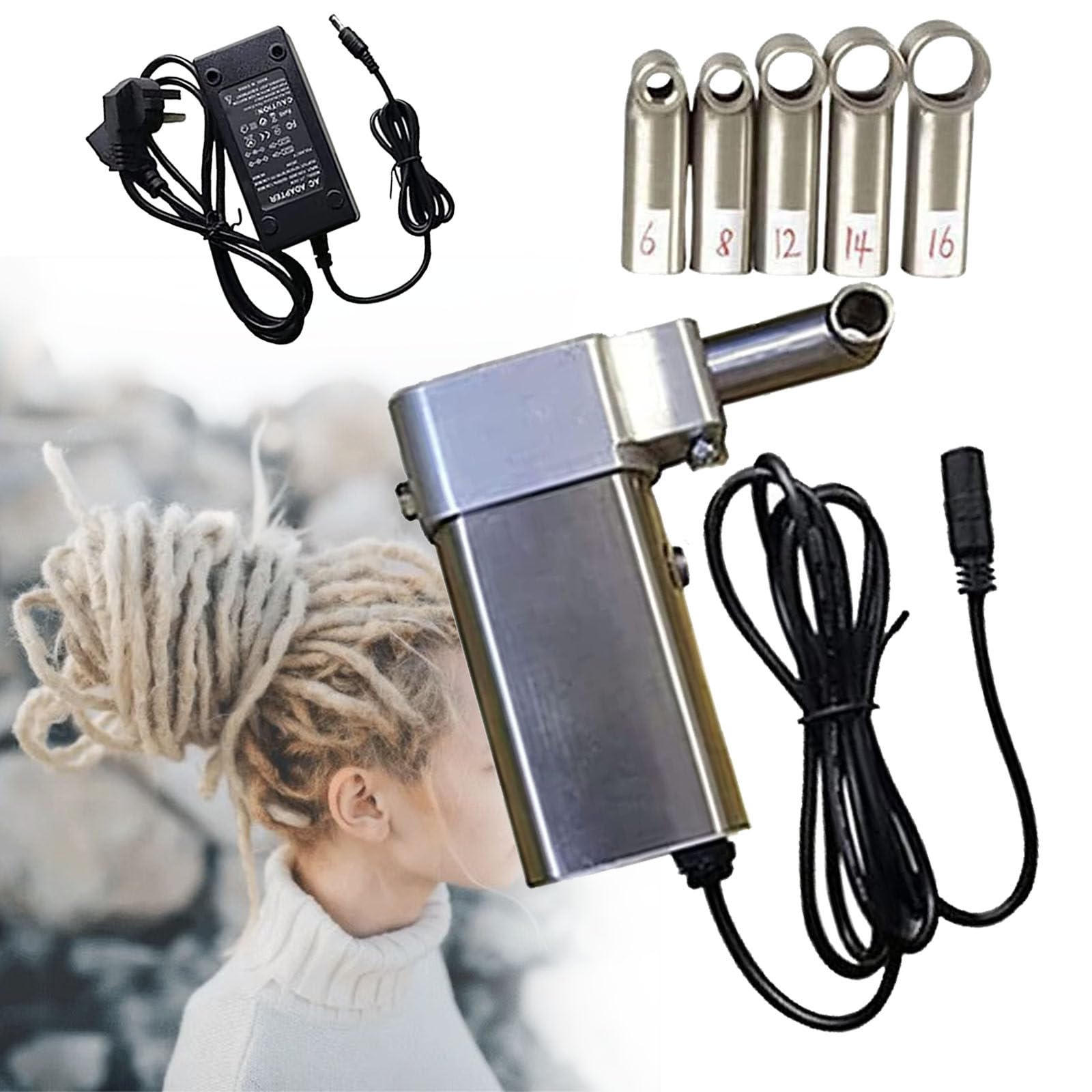Amazon.com: SACLMD Portable Dreadlocks Maker,Machine for Dreadlocks ...