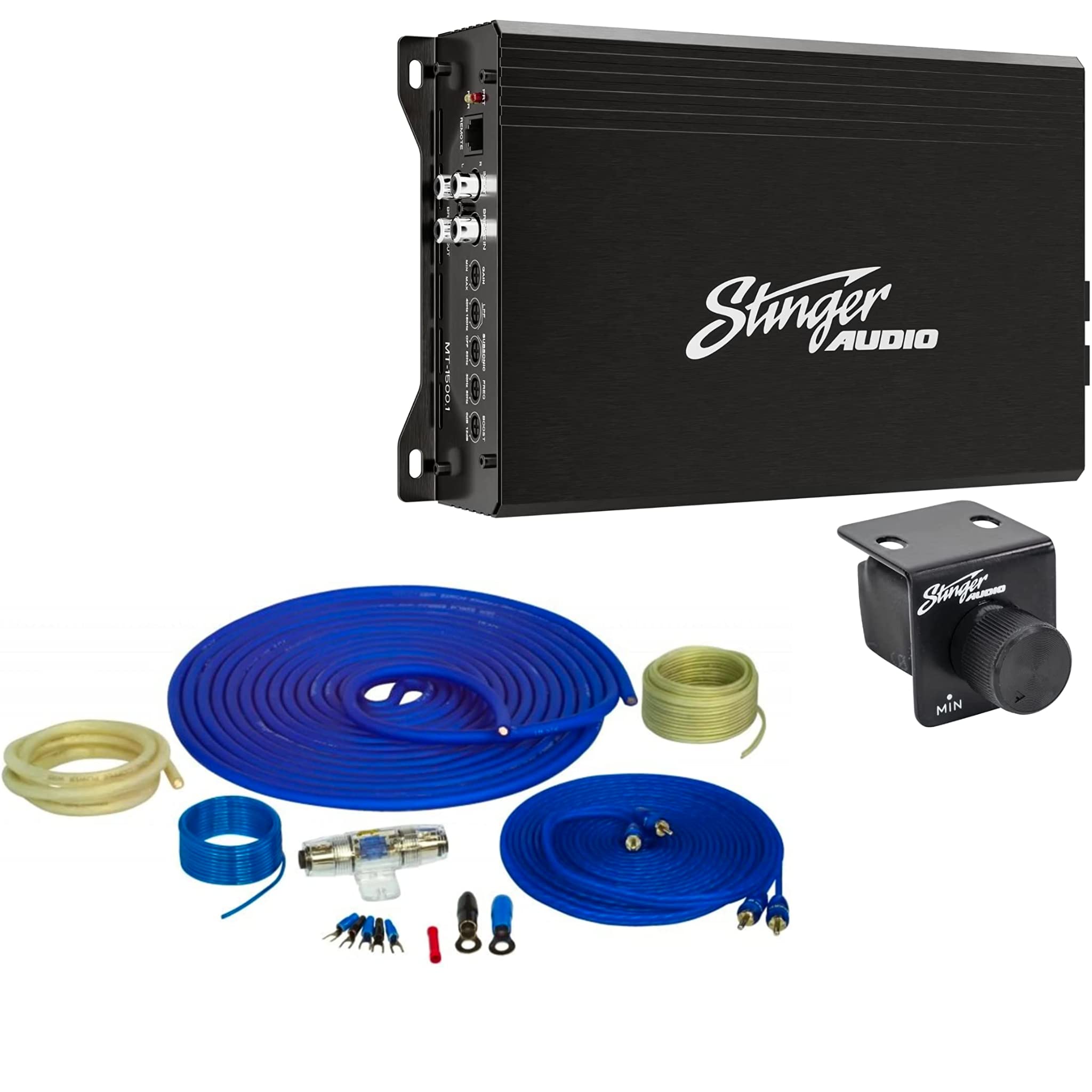 Amazon.com: STINGER Audio 1500 Watt Monoblock Car Audio Amplifer with ...