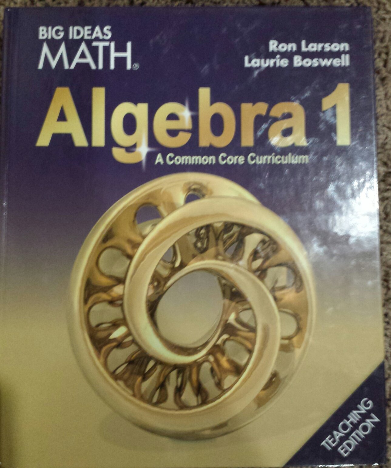 Amazon.com: BIG IDEAS MATH Algebra 1: Common Core Teacher Edition 2015: ...