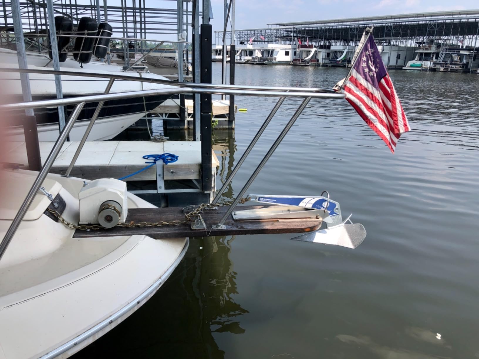$13/mo - Finance Five Oceans Delta Style Wing Anchor, Boat Anchor ...