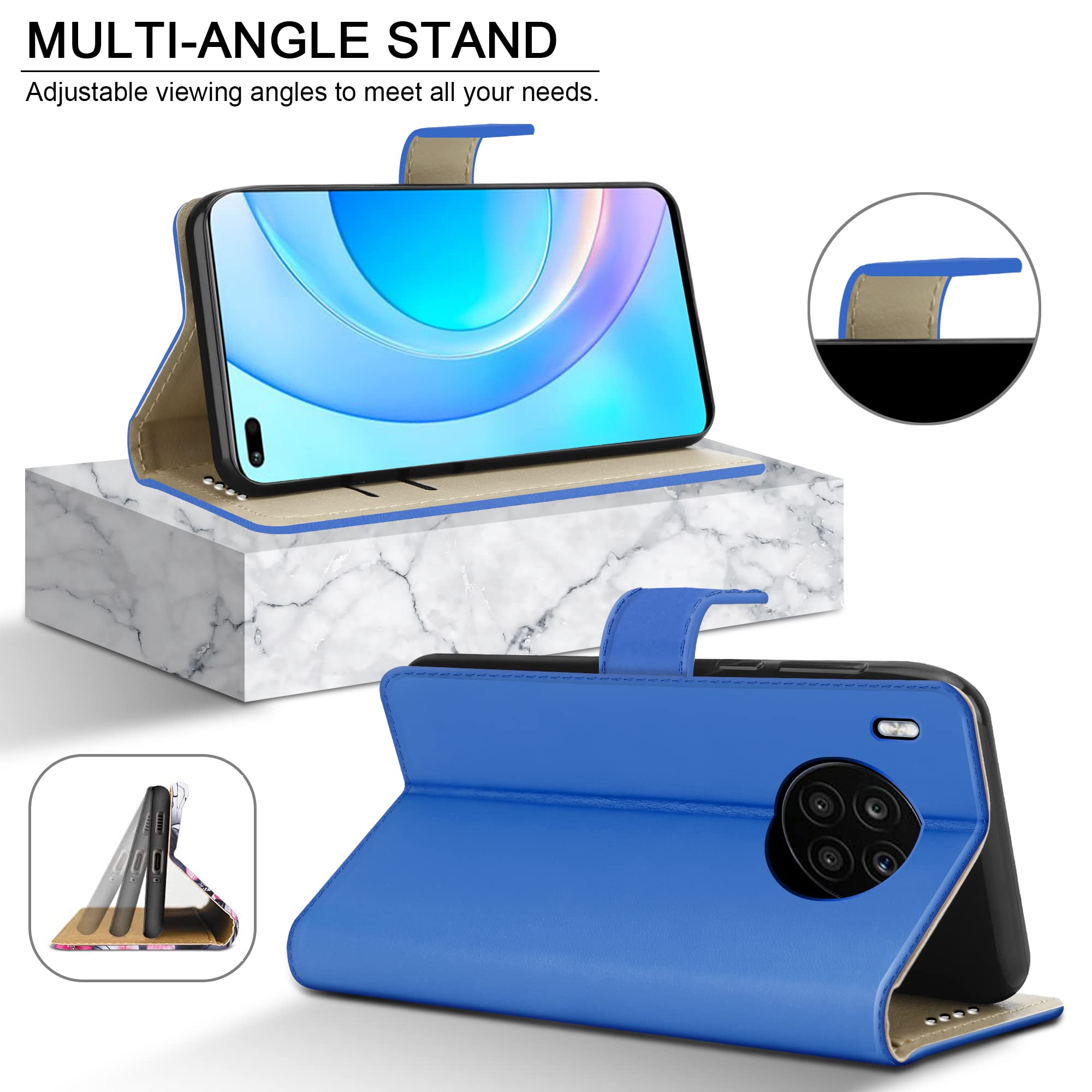 For Honor X6C 400 Pro Lite X6B 200 Smart 90 X7B Case Leather Wallet ...