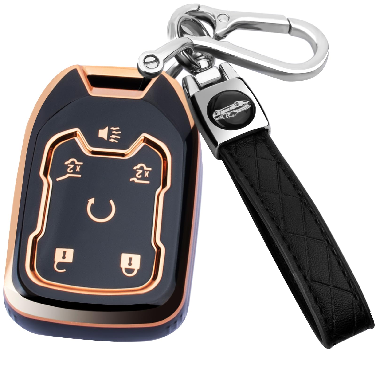 Amazon.com: XIYANG TRADE for GMC Key Fob Cover with Keychain, Soft TPU ...