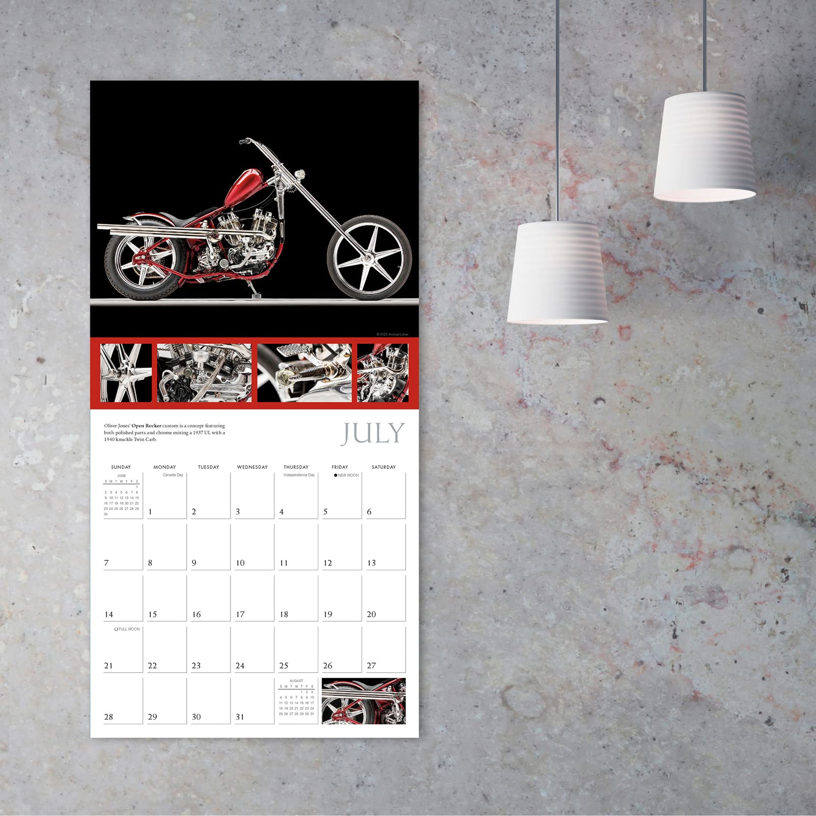 Snapklik.com : Custom Motorcycles 2024 Wall Calendar Photography By ...