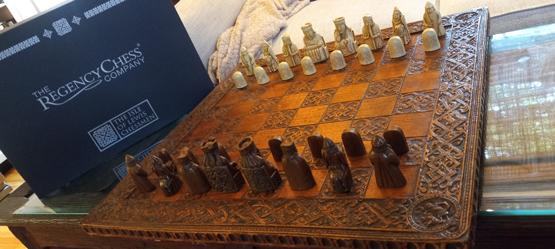 Amazon.com: The Isle of Lewis Chessmen - Regency Chess Official Lewis ...