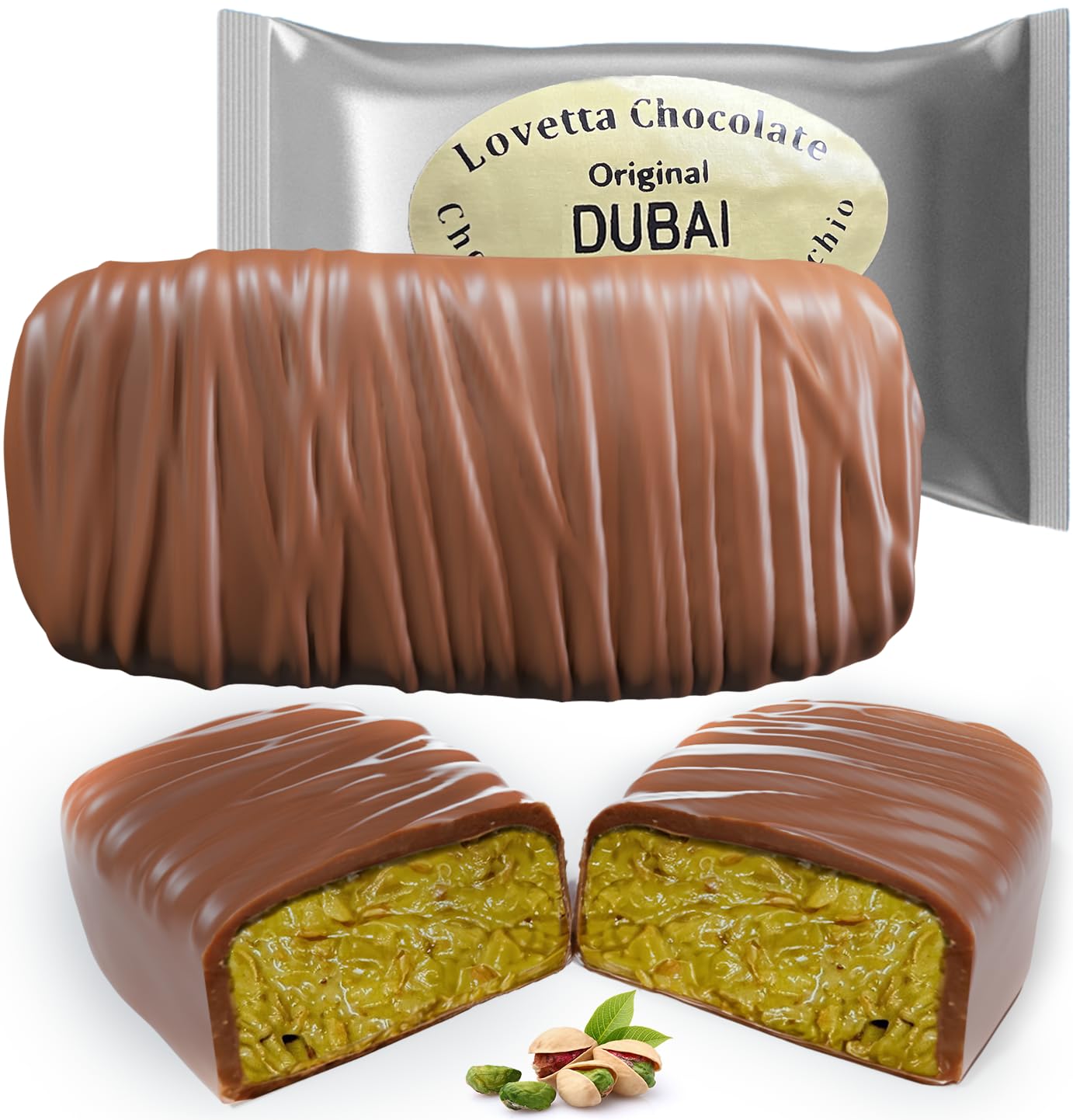 Dubai Chocolate Bar Pistachio Knafeh - Luxury Rich Nepal | Ubuy