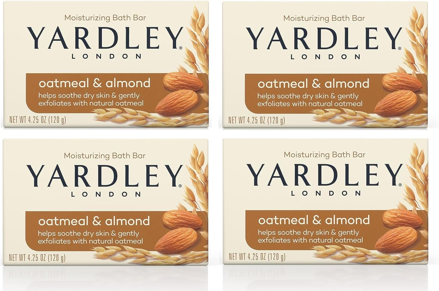 Amazon.com : Yardley London Moisturizing Bath Bar, Cocoa Butter 4.0 ...