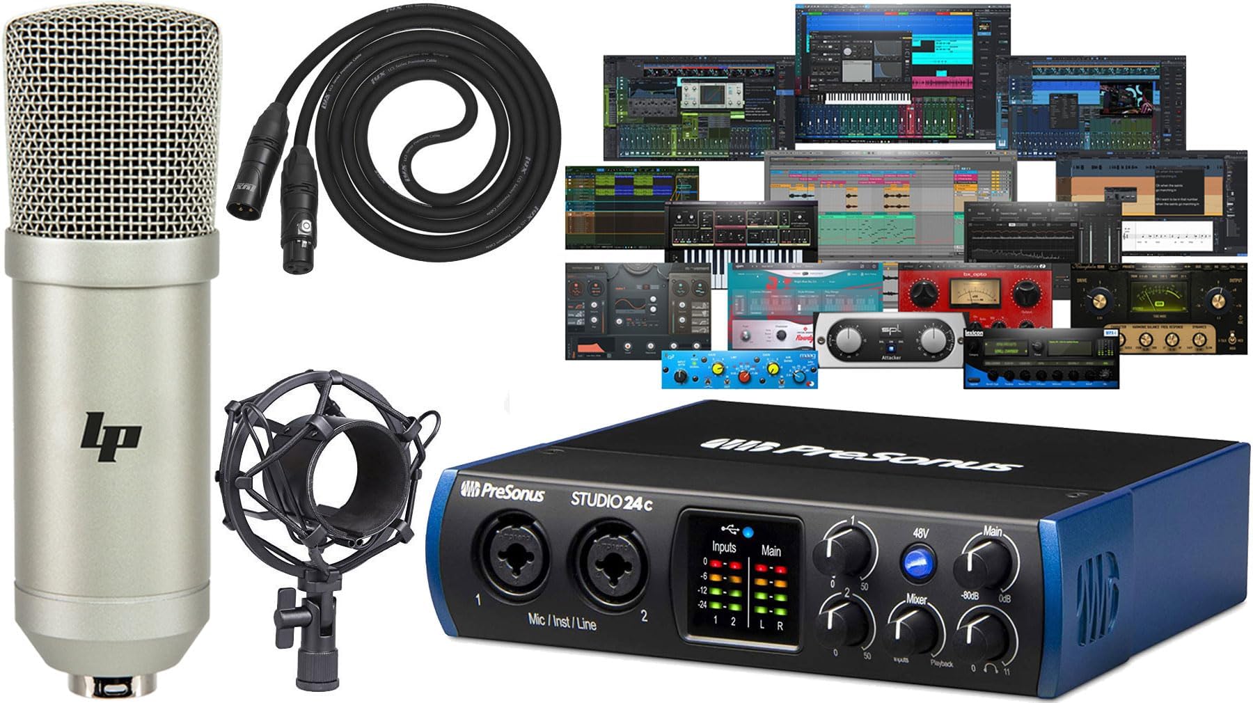 Amazon.com: PreSonus AudioBox GO | USB-C Audio Interface for Music ...