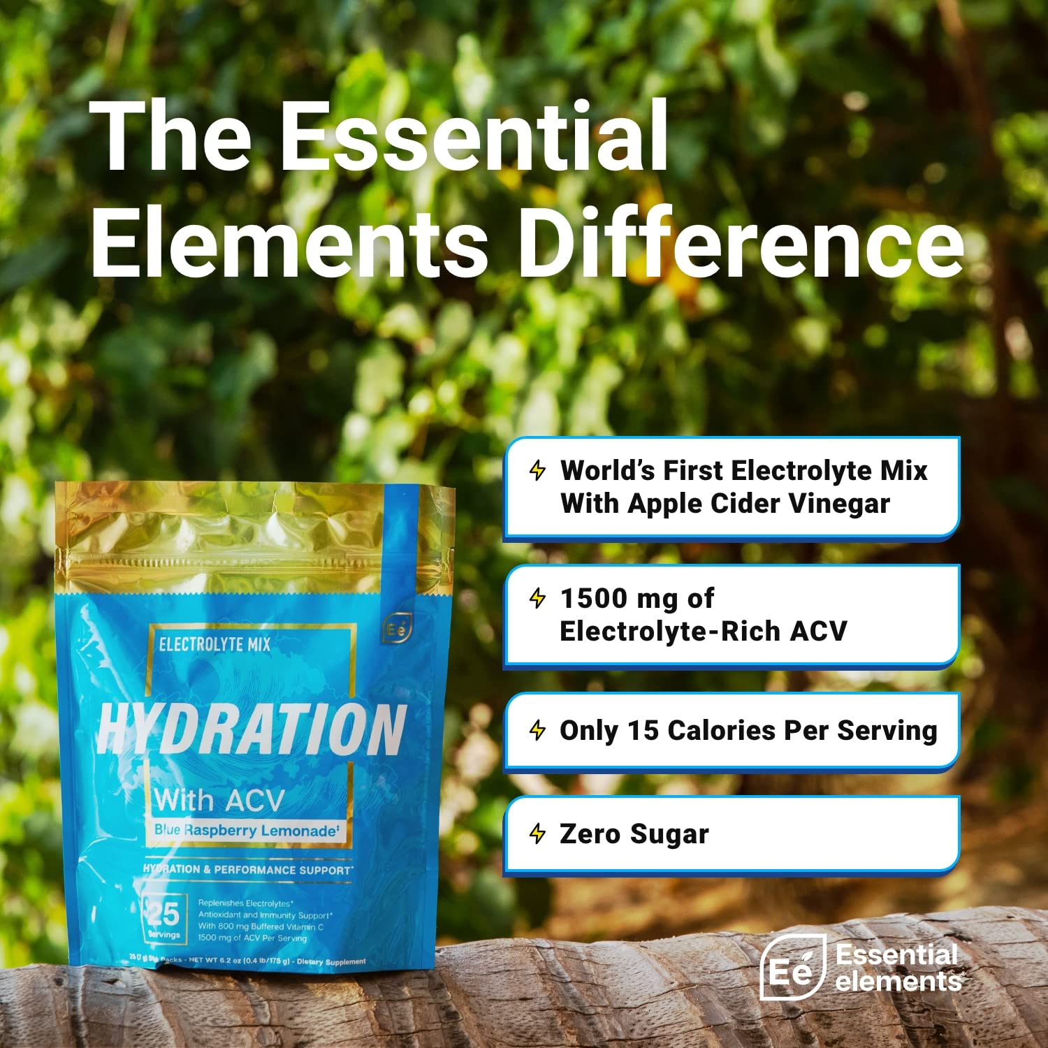 Snapklik.com : Essential Elements Hydration Packets - Blue Raspberry ...