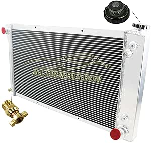 Amazon.com: AluRadiador Aluminum Radiator for 1967-1972 Chevy C10/C20 ...