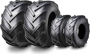 Amazon.com: Set 4 WANDA 15X6-6 & 23X8.5-12 Lawn Mower Agriculture Farm Tractor Tires Super Lug 4 ...