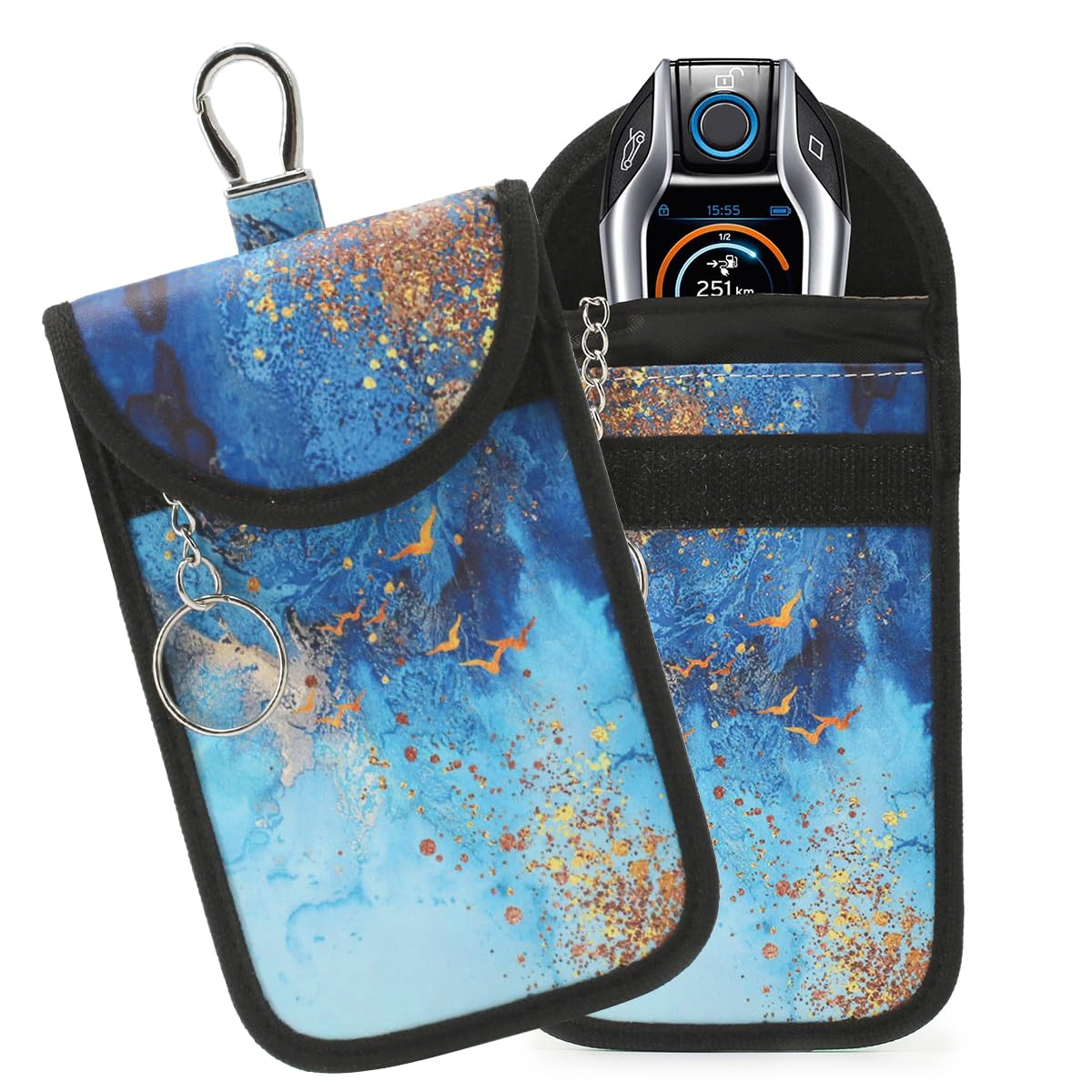 Amazon.com: TILDOSAC 2 Pack Lightweight Faraday Key Fob Protector ...