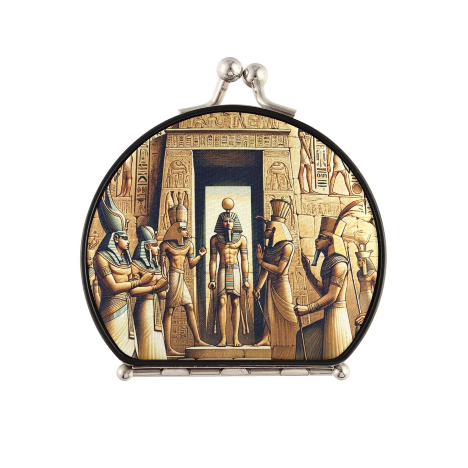 Augenstern Travel Makeup Mirror Egyptian Gods Pharaohs Foldable ...