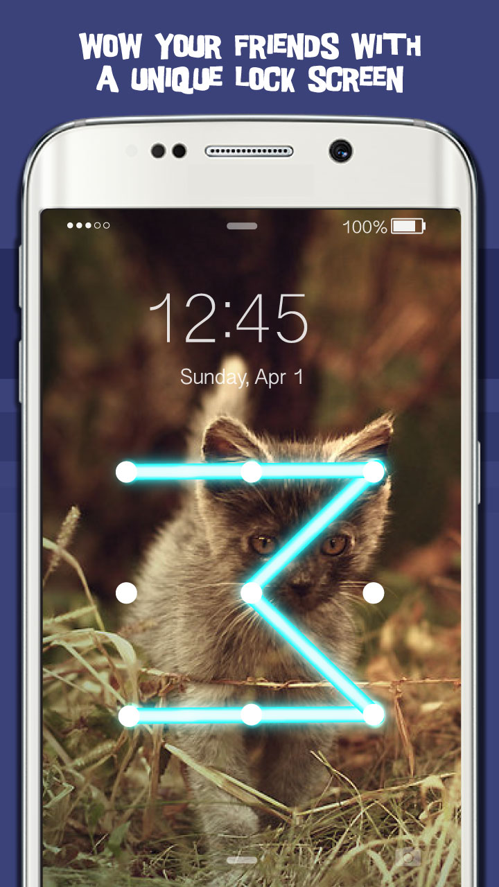 Cute Cat Lock Screen : Cat Pattern Screen Lock - App on Amazon Appstore